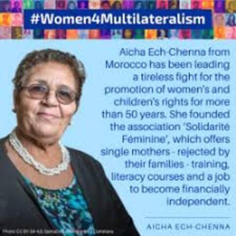 🇲🇦-Aïcha Ech-Chenna s’en est allée : le Maroc perd une grande dame ...